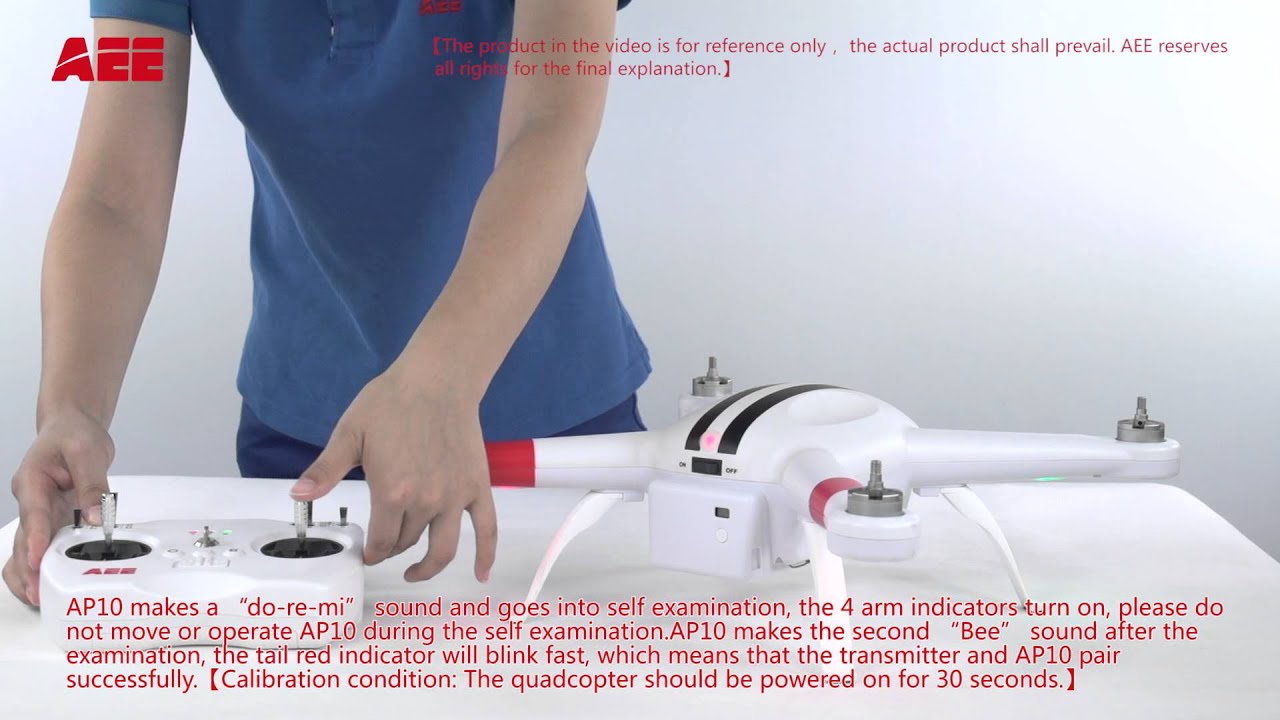 AEE Drone Tutorial - Compass Calibration - YouTube