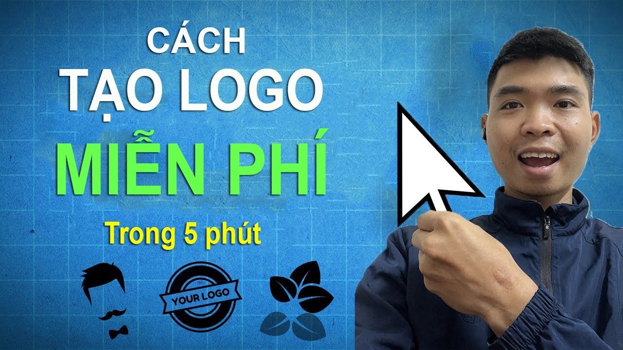 Tạo logo đẹp miễn phí trong 5 phút bằng canva - YouTube