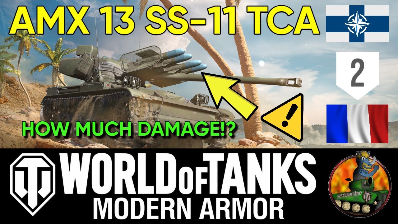 AMX 13 SS-11 TCA II Tank Review II BEST in Class ATGMs! II WoT Console ...