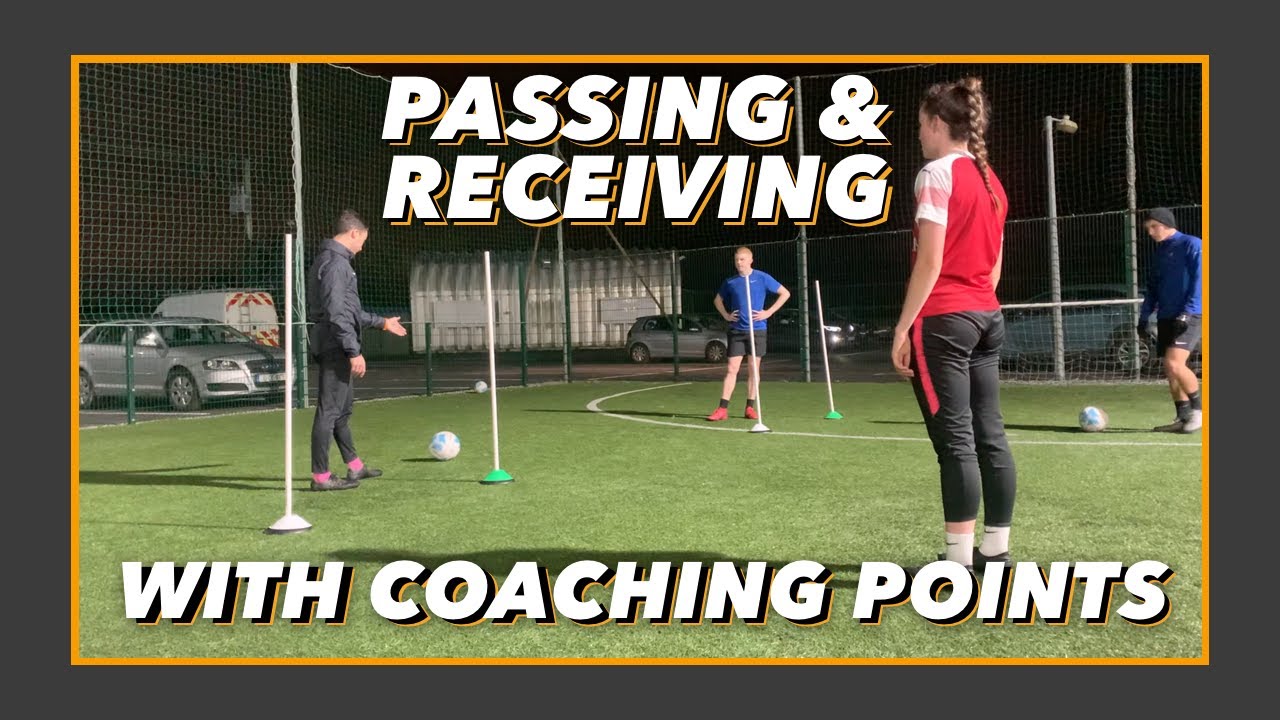 Passing & Receiving | With Coaching Points | Training121 - YouTube
