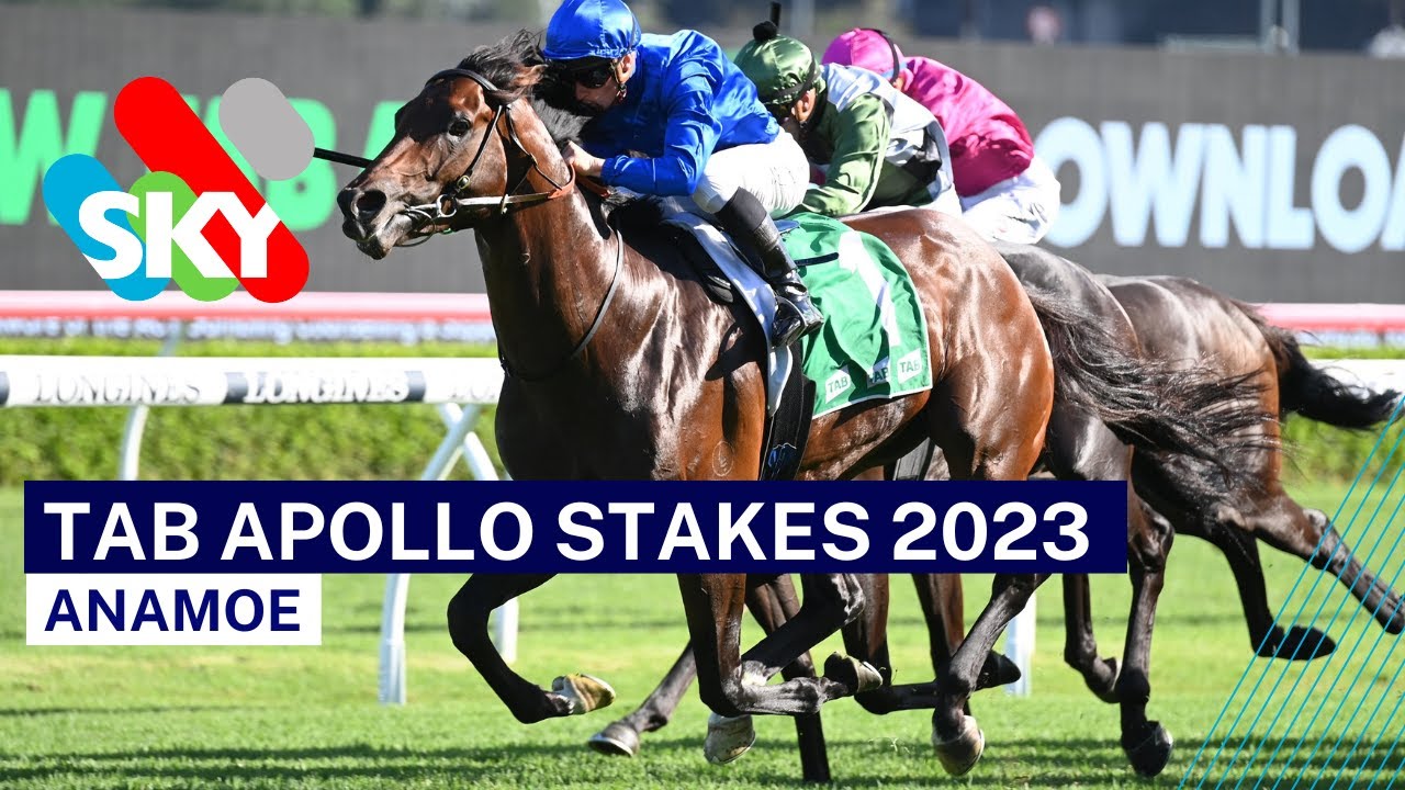 Anamoe wins the TAB Apollo Stakes - YouTube