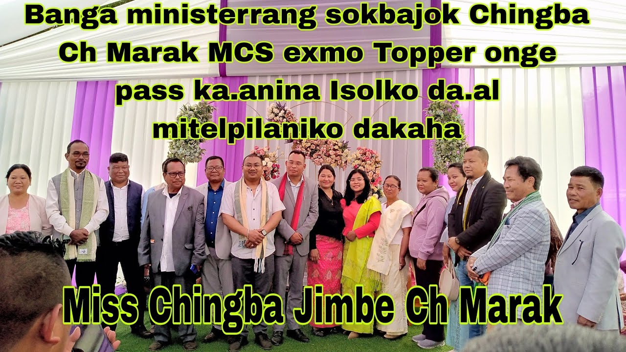 Miss Chingba Jimbe Ch Marak-ni MCS ExmoTopper onge pass onganina Maa ...