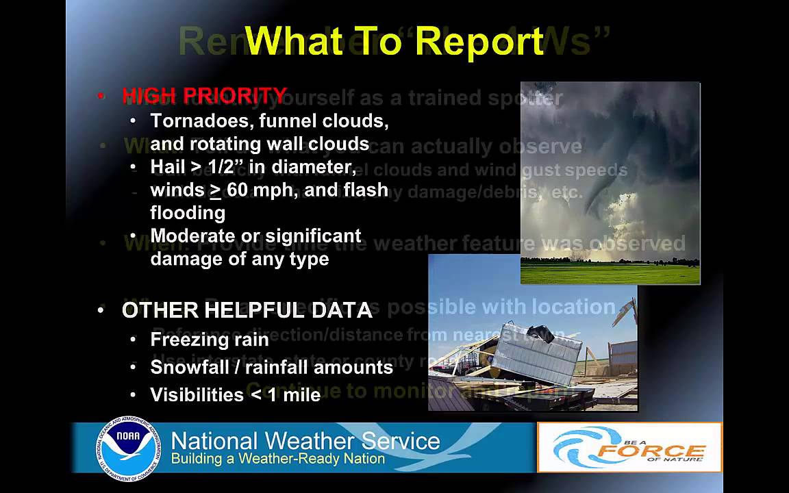 NWS Great Falls Skywarn Spotter Training - Part 1 - YouTube