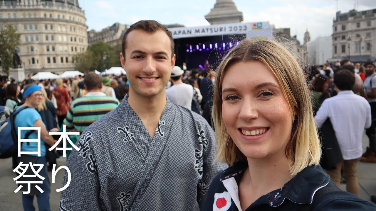 a traditional Japanese festival in London?? - YouTube