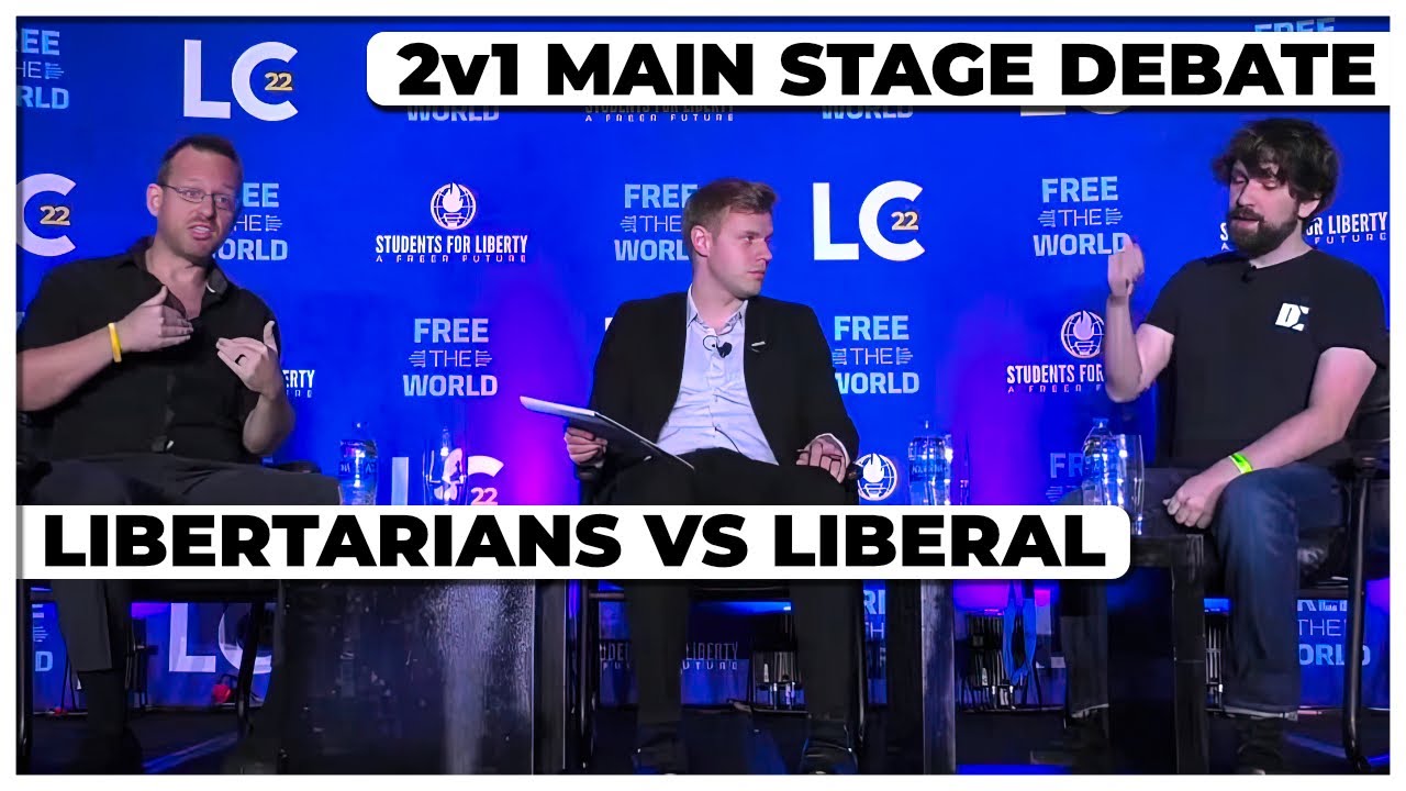 Destiny Debates Vice President Nominee And The Moderator At LibertyCon ...