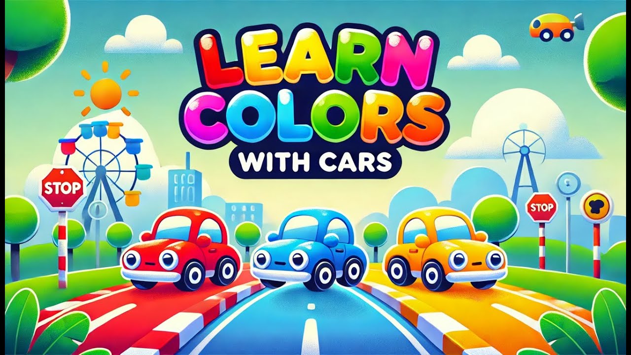 learn colors with cars | learn colors for toddlers | color song - YouTube