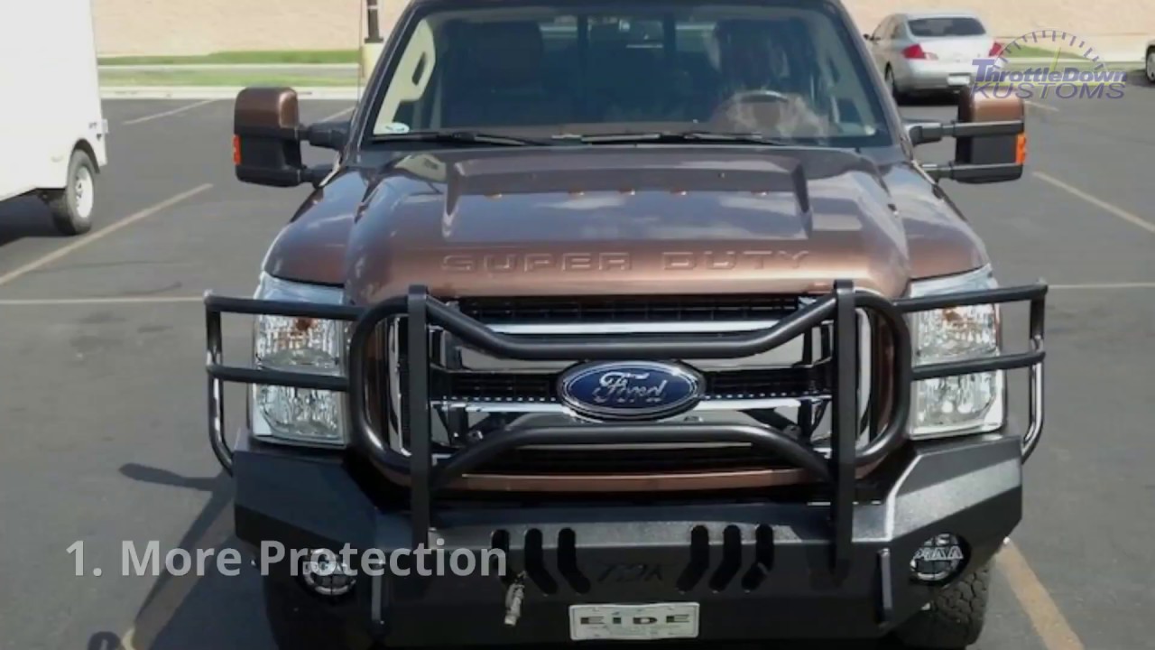 3 Good Reasons to Upgrade to a Heavy Duty Steel Bumper on Your Work ...