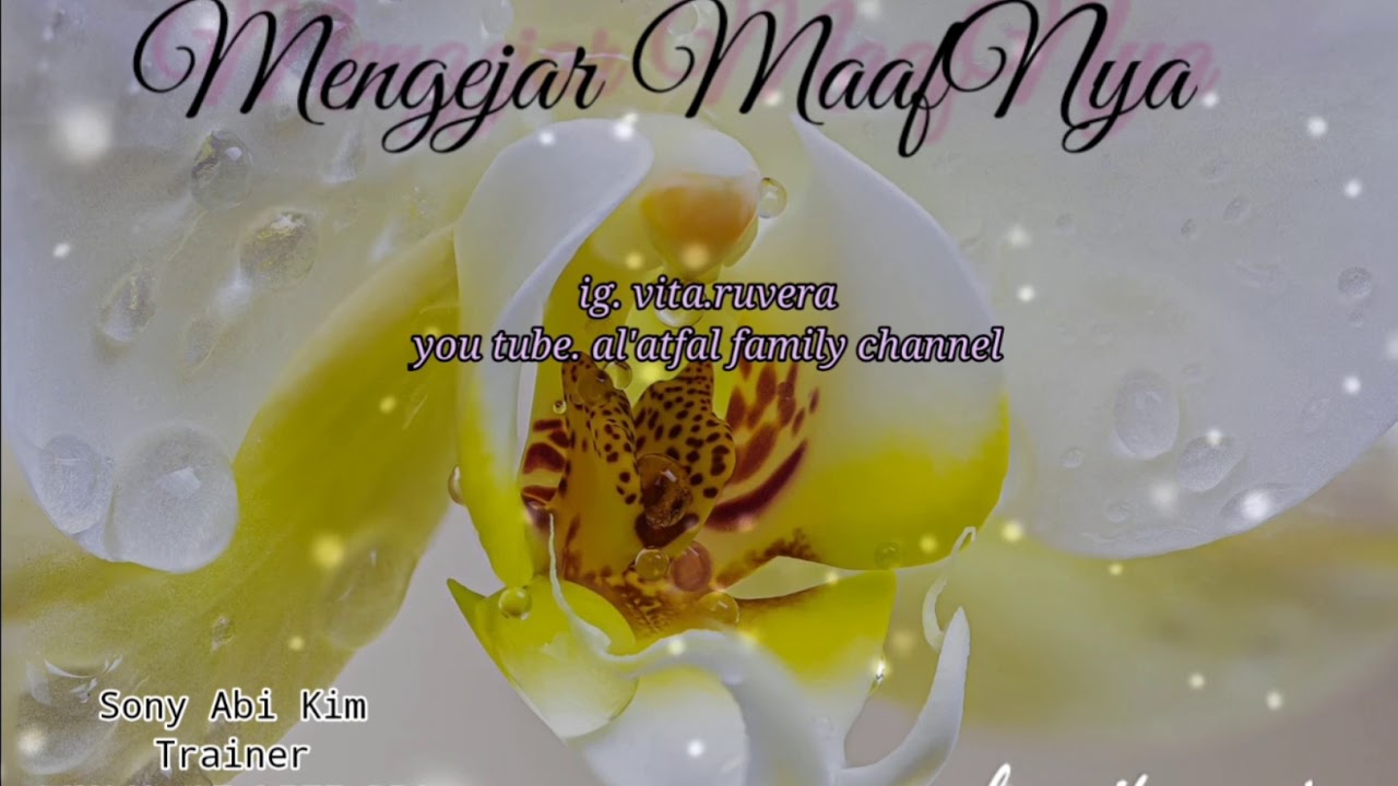 School of ppa, Mengejar MaafNya by Trainer Sony Abi Kim - YouTube