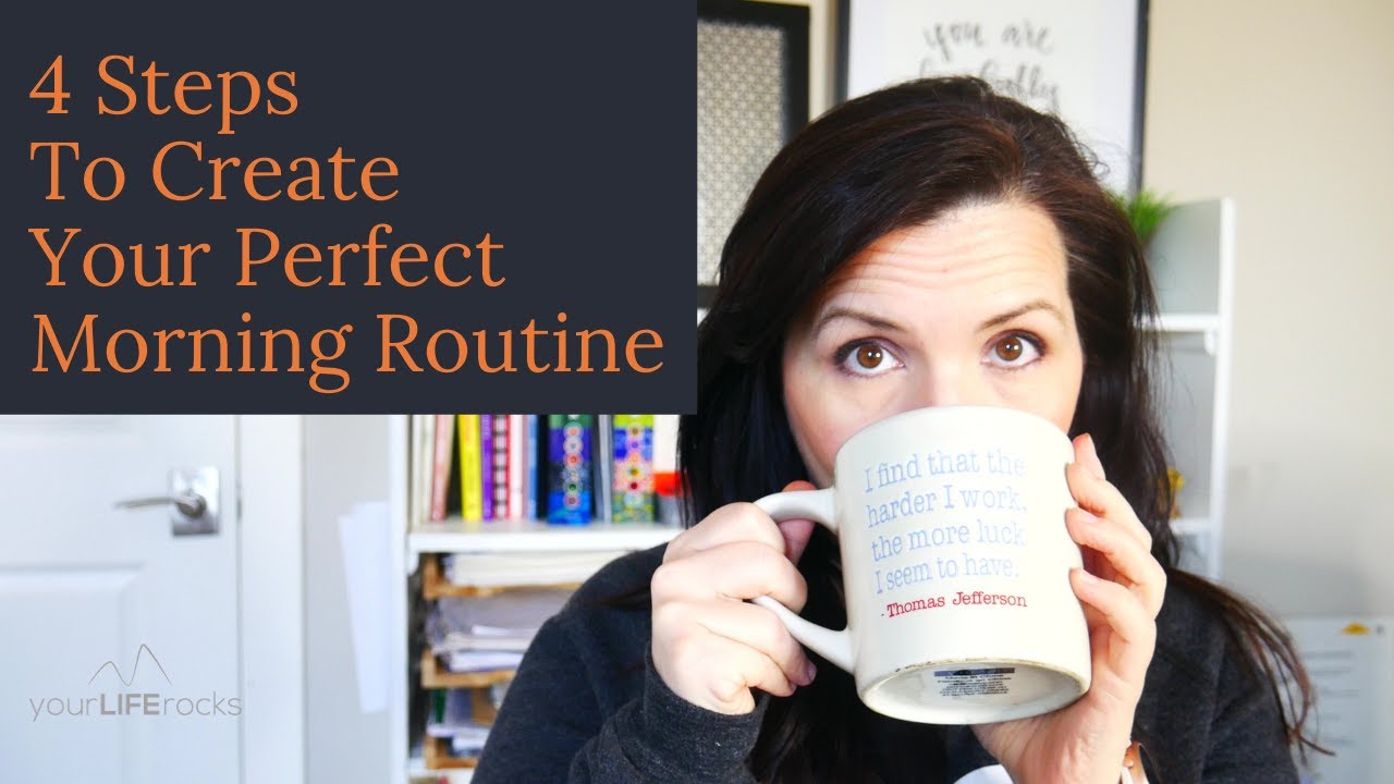 Working Mom Morning Routine/ 4 Steps To Create The Right Morning ...