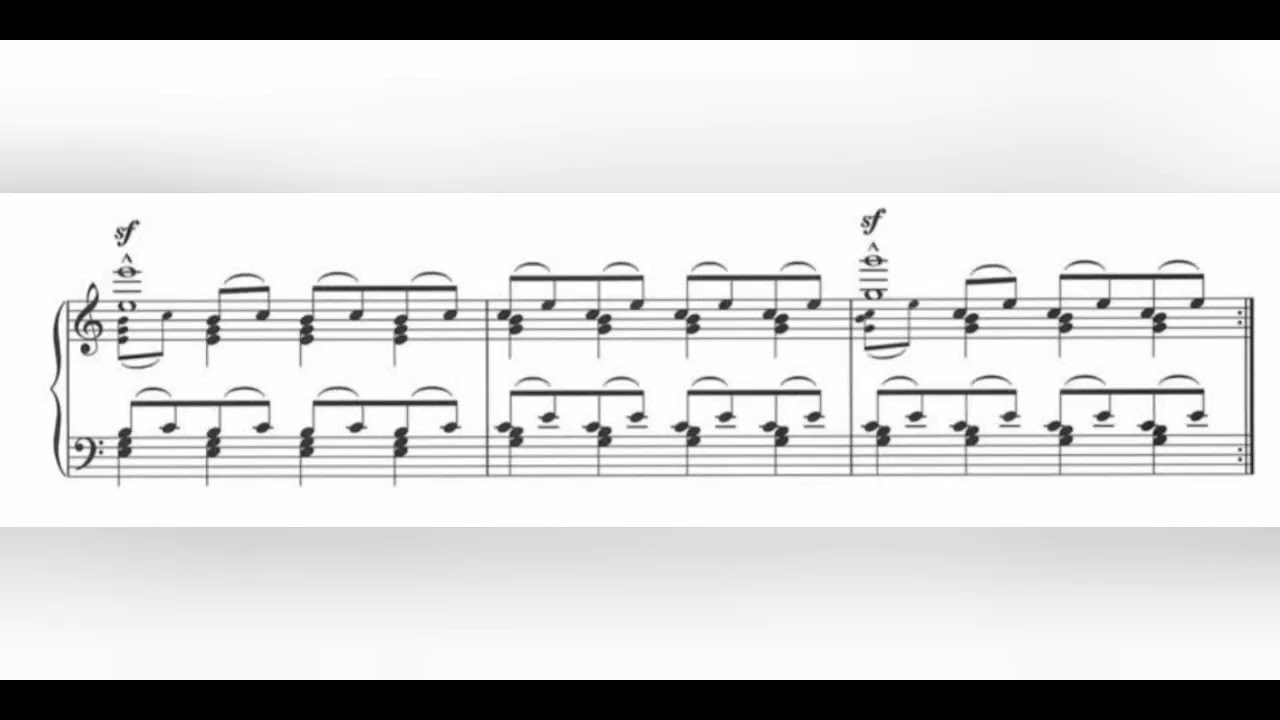 P. Glass Etude no. 2 SCORE - YouTube