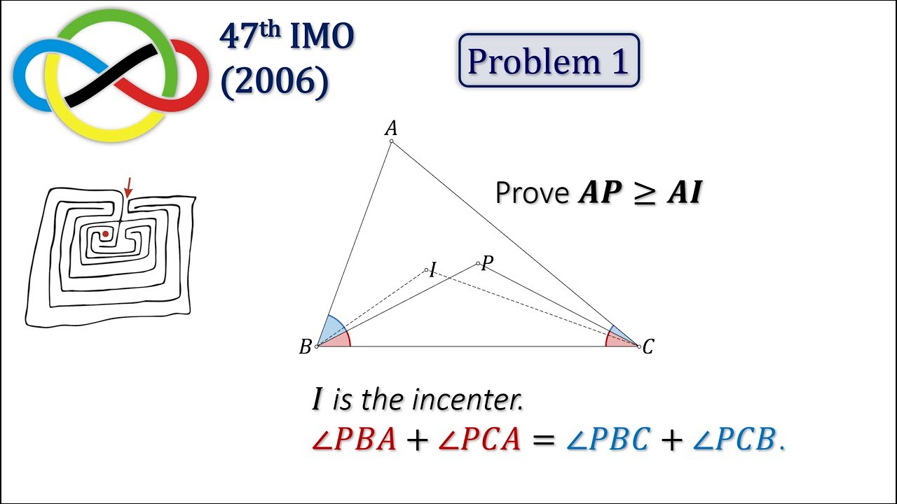 IMO 2006 Problem 1: The Infamous Geometry Problem - YouTube