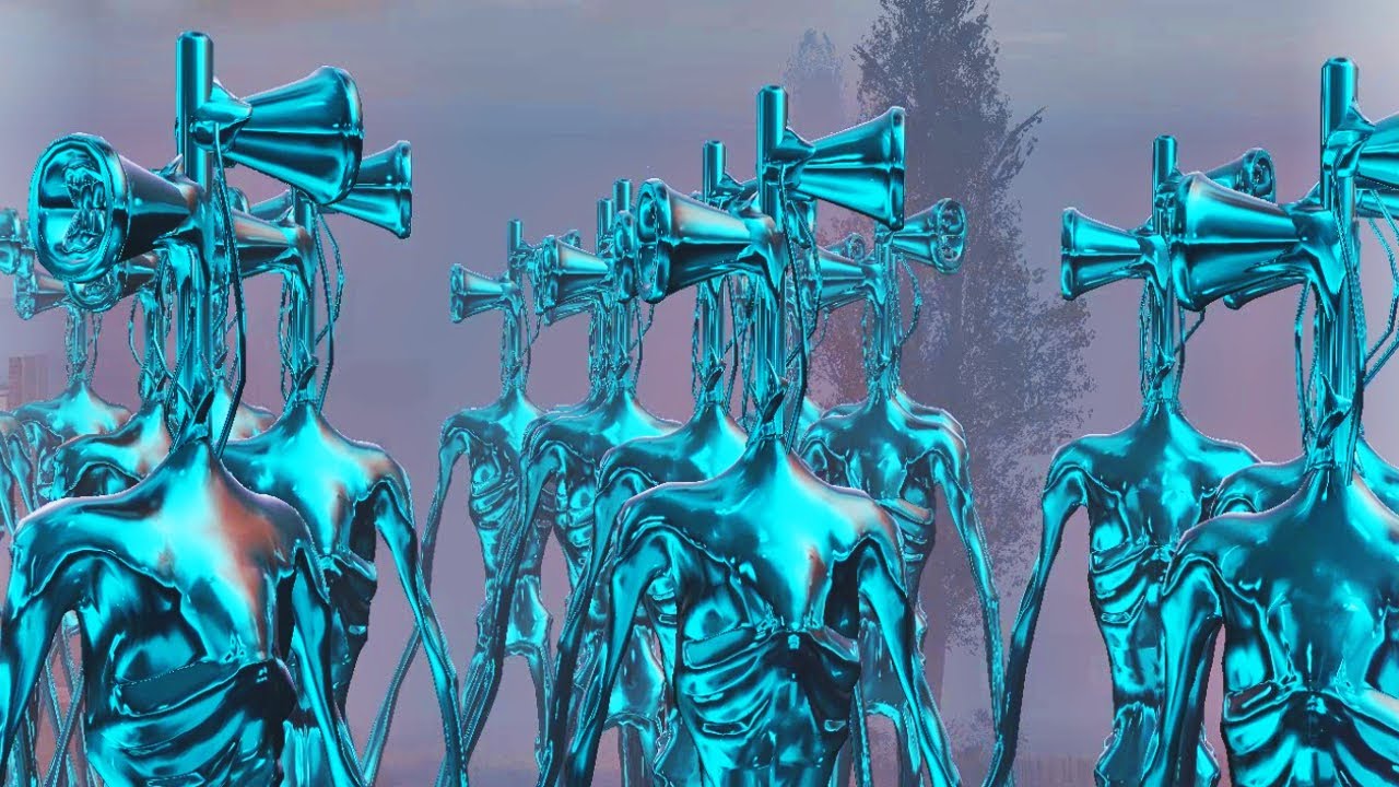 too realistic 100x DIAMOND SIREN HEAD - YouTube