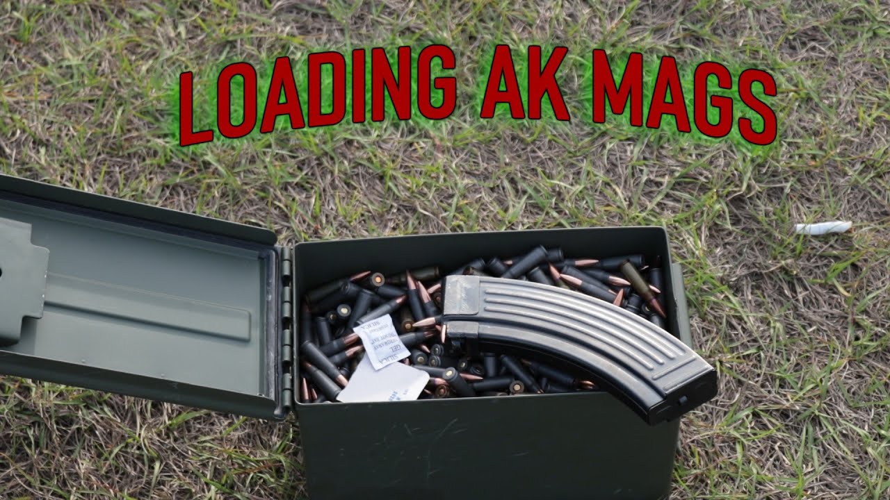 LOADING AK MAGS FOR THE BEGINNER - YouTube