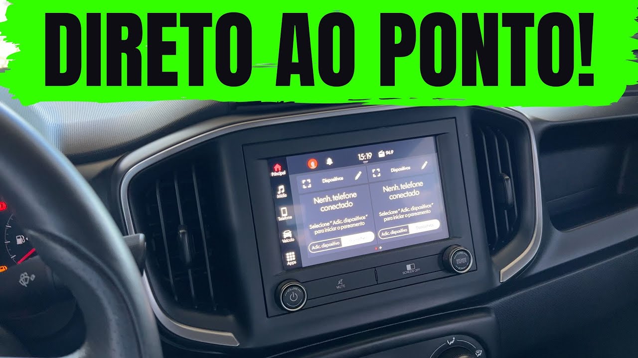 COMO AJUSTAR A DATA E HORA DA NOVA FIAT STRADA 2021 À 2023! TUTORIAL ...