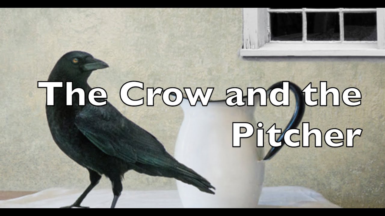 Aesop Fables Series - "The Crow and the Pitcher" - YouTube
