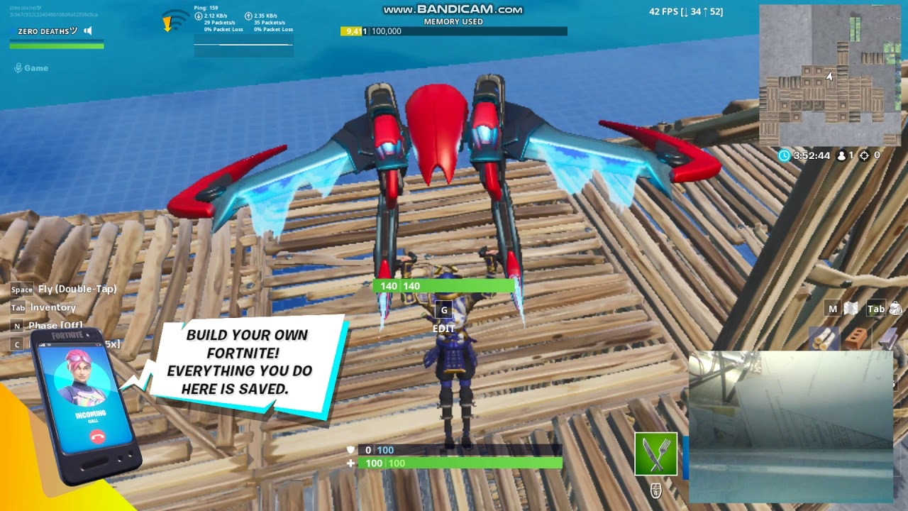 Fortnite creative for fun do not mind the small rectangle on the botom ...