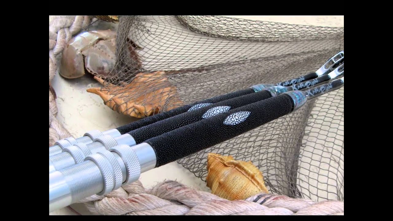 AMAZING EXOTIC Custom Fishing Rods - YouTube