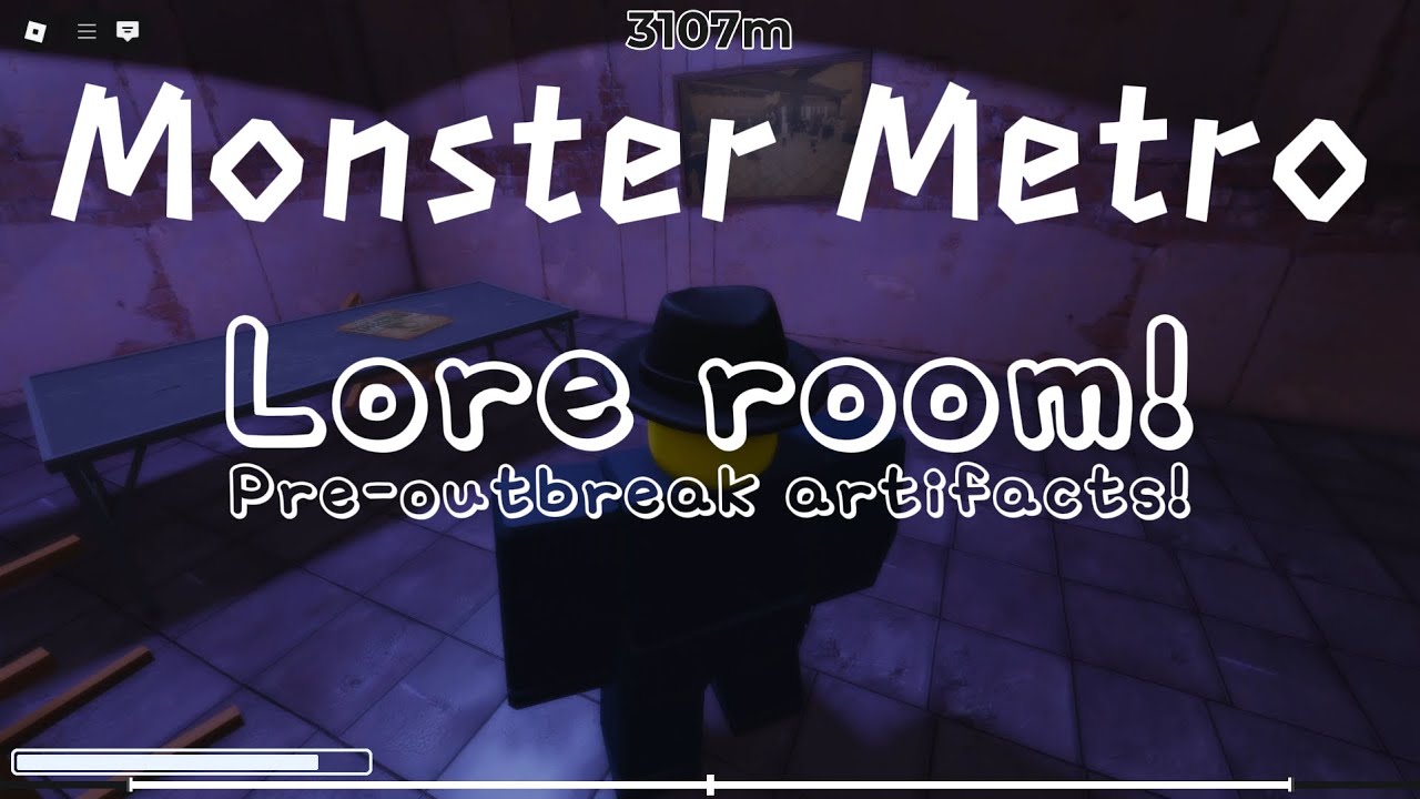 Roblox Monster Metro - Secret lore room at dread hollow station! - YouTube