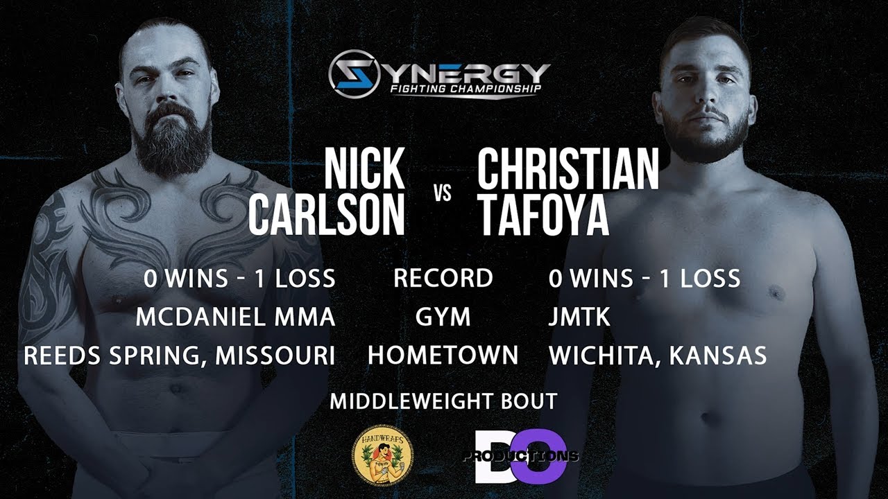 Nick Carlon vs Christian Tafoya Synergy 6 - YouTube