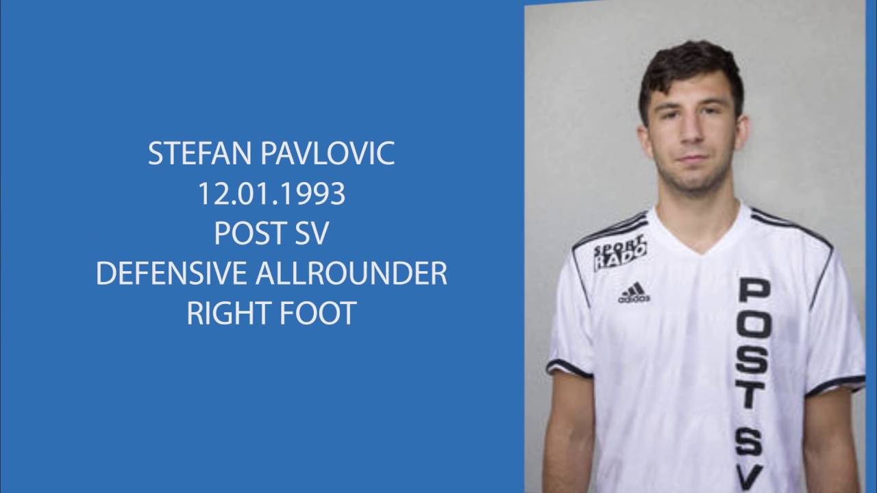 Stefan Pavlovic - Football Player I Defender Skills - Full HD - YouTube