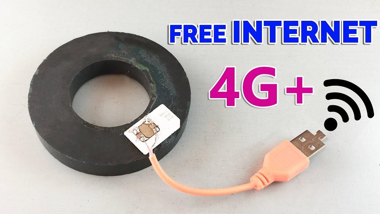 How to Get Free INTERNET 100% - New Ideas 2019 Free internet At home ...