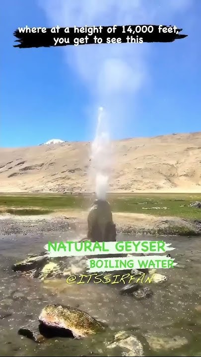 Most Beautiful Hot Spring of India I Ladakh | Puga Valley - YouTube