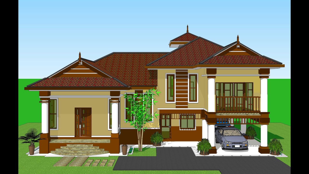 RUMAH SATU TINGKAT SETENGAH Part 1 - YouTube
