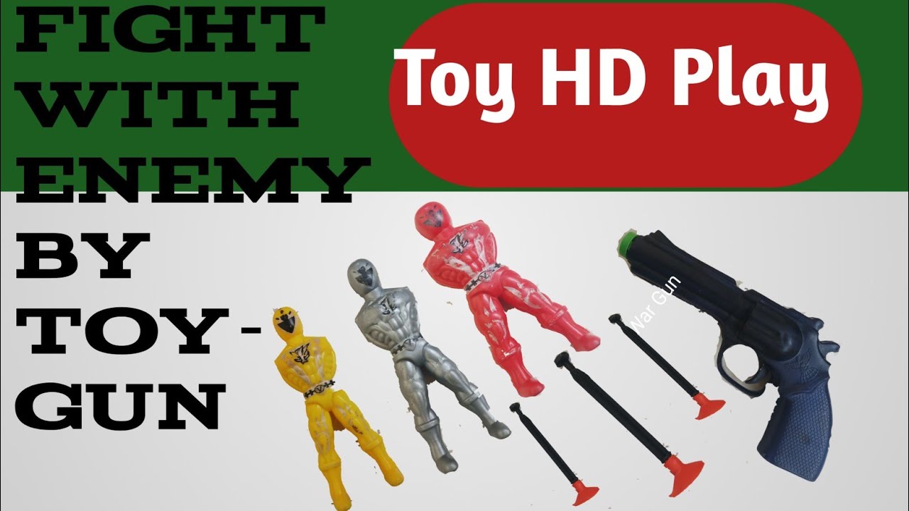 Fight with Enemy by toy gun,distroy by short toy gun to enemy team,kids ...