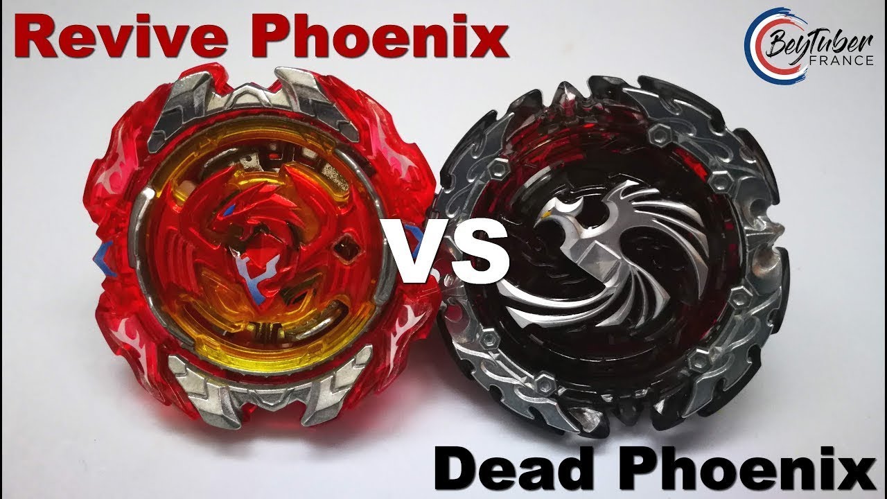 Beyblade Burst Battle : REVIVE PHOENIX 10.Fr vs DEAD PHOENIX 0.At - YouTube