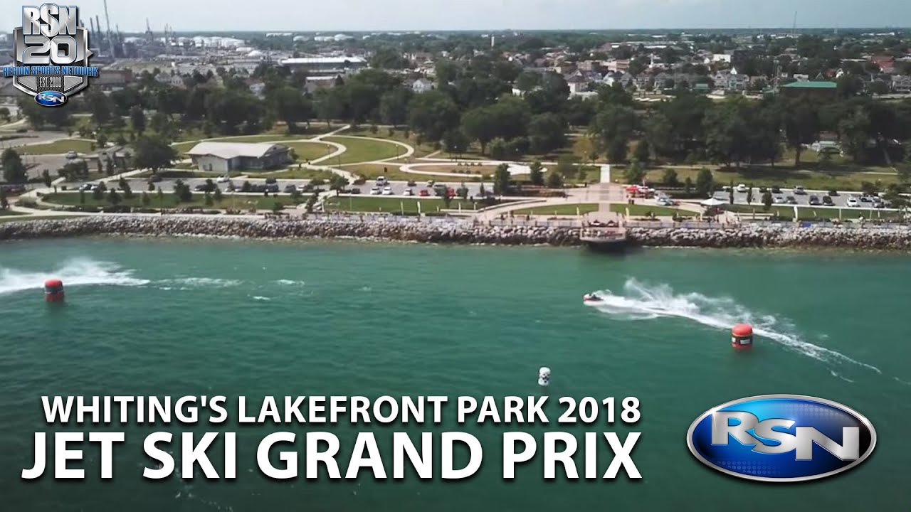 Jet Ski Grand Prix from Whiting's Lakefront Park - YouTube