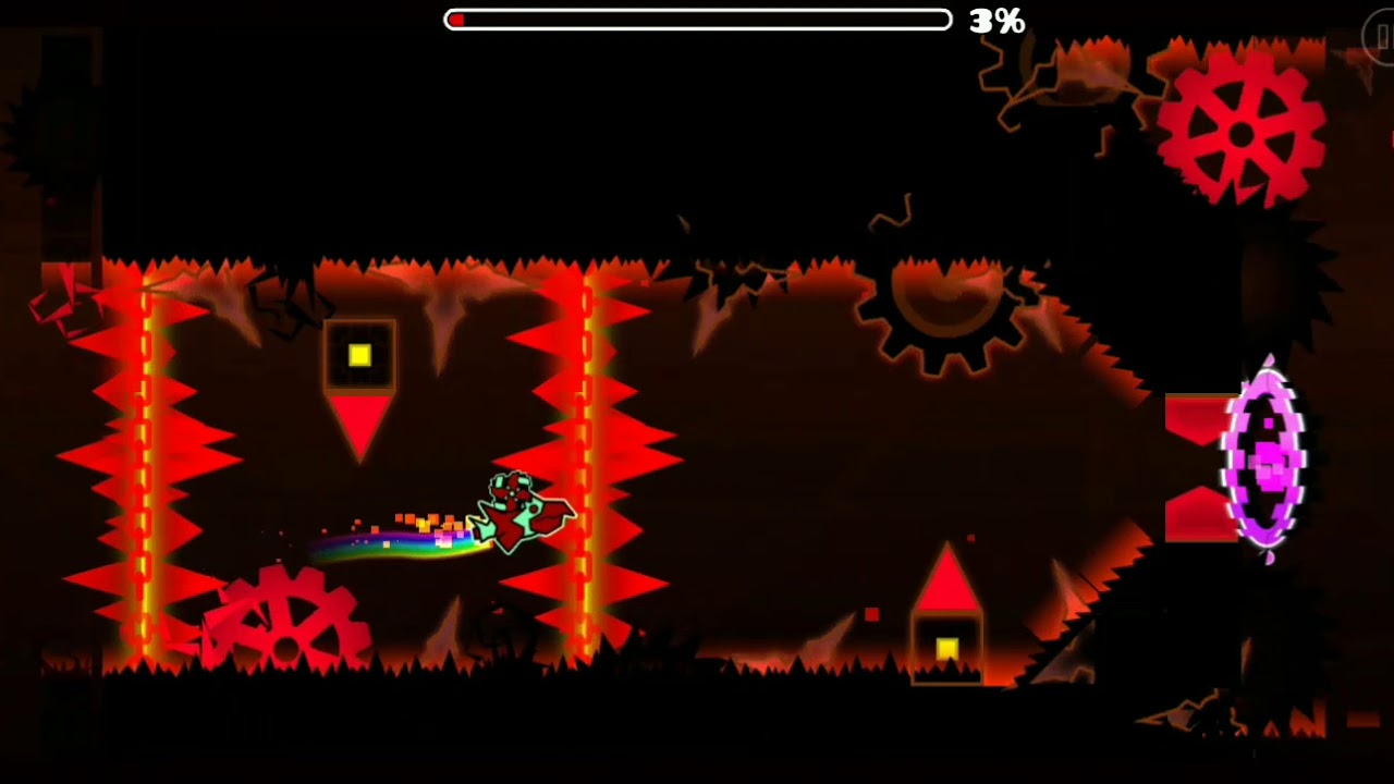 The end of the World 66% (Geometry Dash) - YouTube