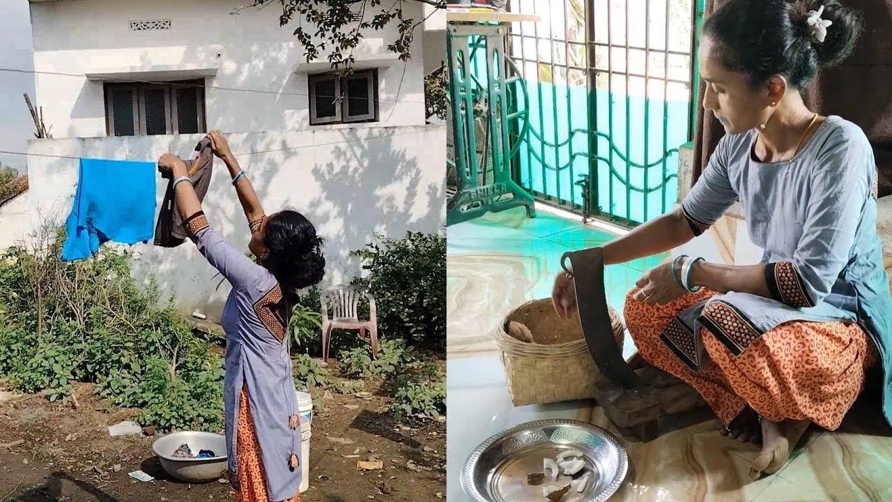 ఉదయం టిఫిన్ దగ్గర నుండి సాయంత్రం స్నాక్స్ వరకు నా కుకింగ్ వ్లాగ్ ...