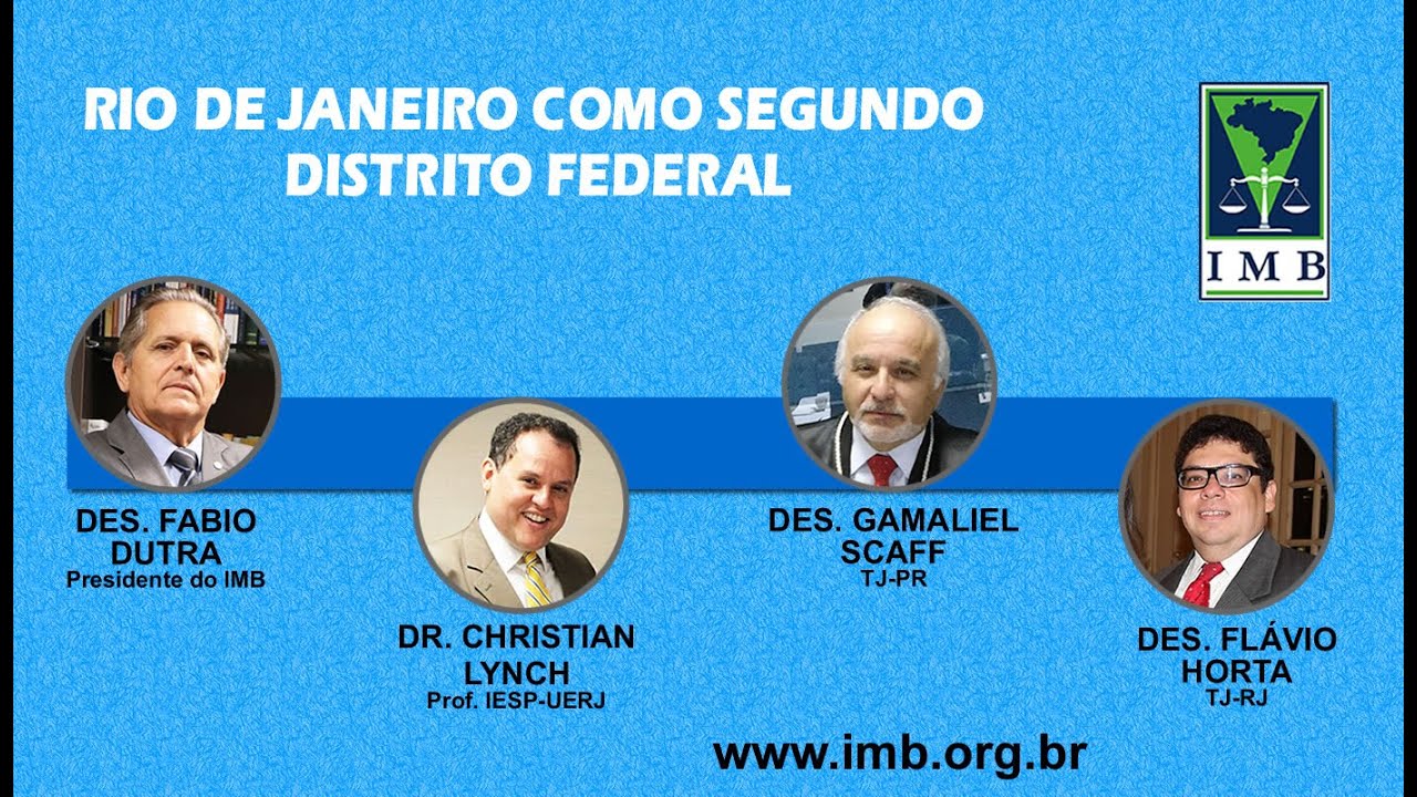 Rio de Janeiro como Segundo Distrito Federal - YouTube