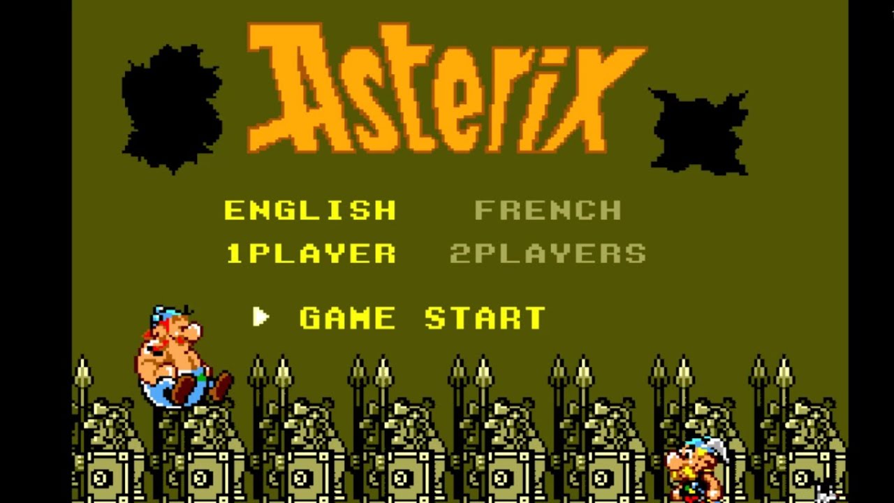 Playing ASTERIX (Sega Master System). It is a mix between Mario and ...