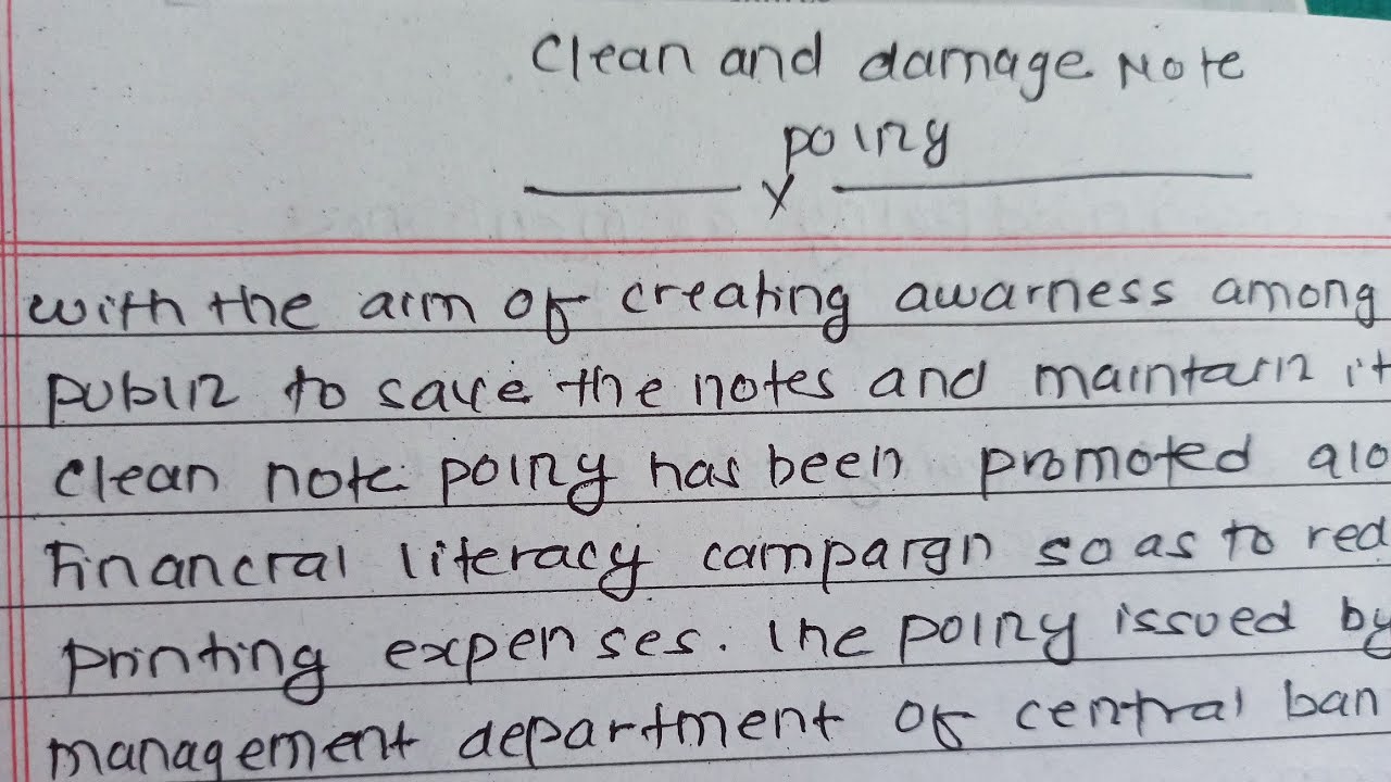 Clean and Damage Note policy || RBB LEVEL 4|| NRB|| BANKING EXAM LEVEL4 ...