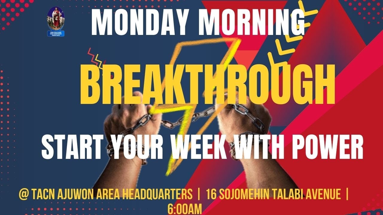 Monday Morning Breakthrough | Start Your Week With Power | January 2926 ...