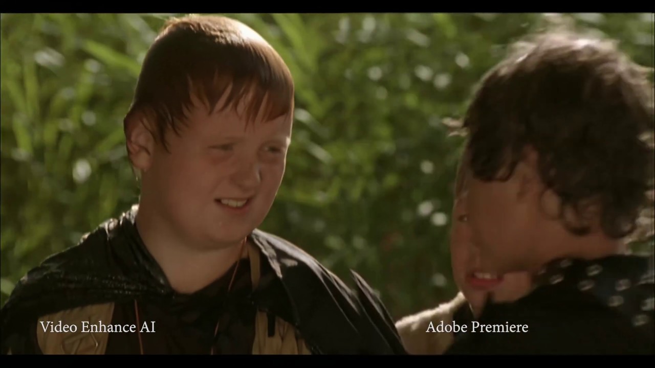 Video Upscale comparison - VEAI with QTGMC vs Adobe Premiere - YouTube