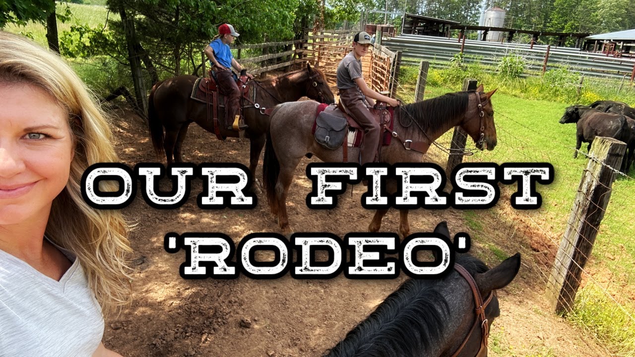 First Time Working Cows With Our Horses! - YouTube