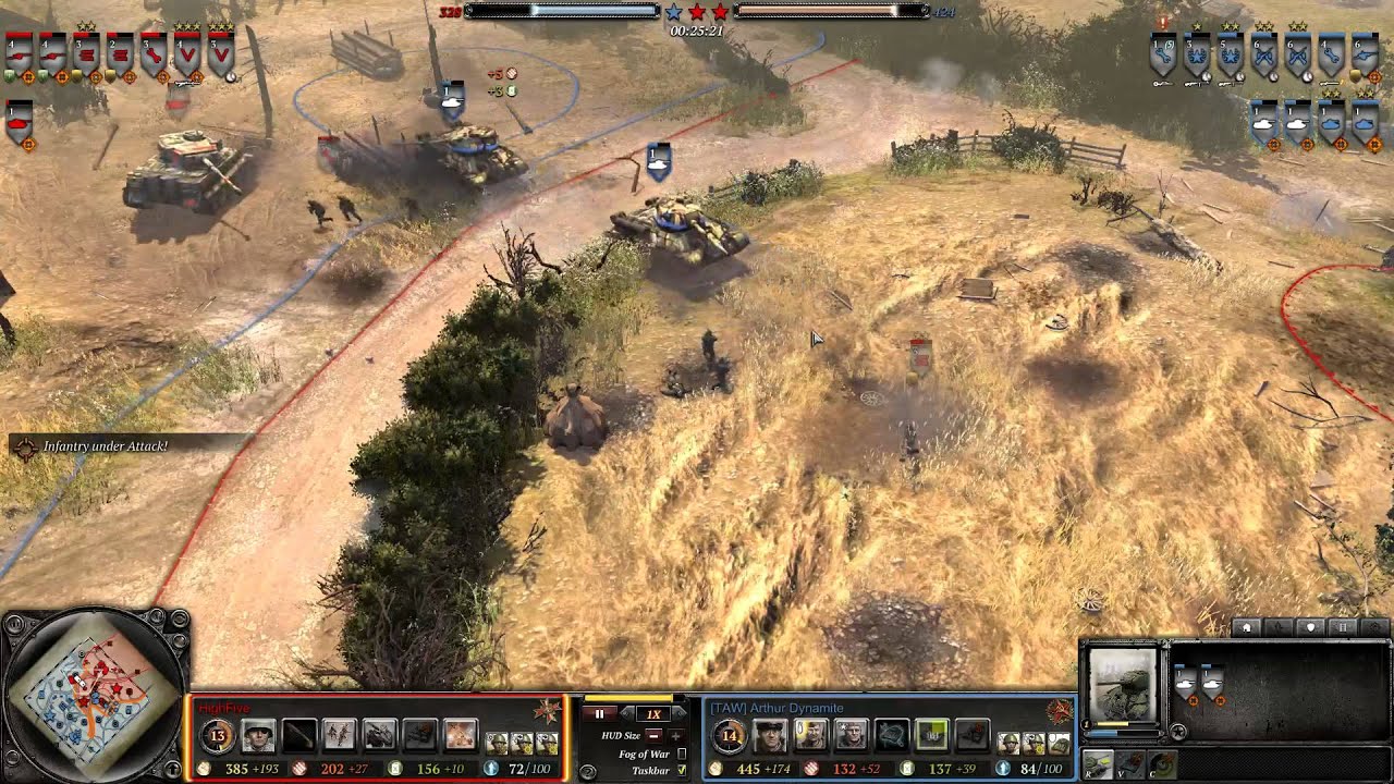 [CoH2] Company of Heroes 2 - The luckiest Tiger Tank in CoH history ...
