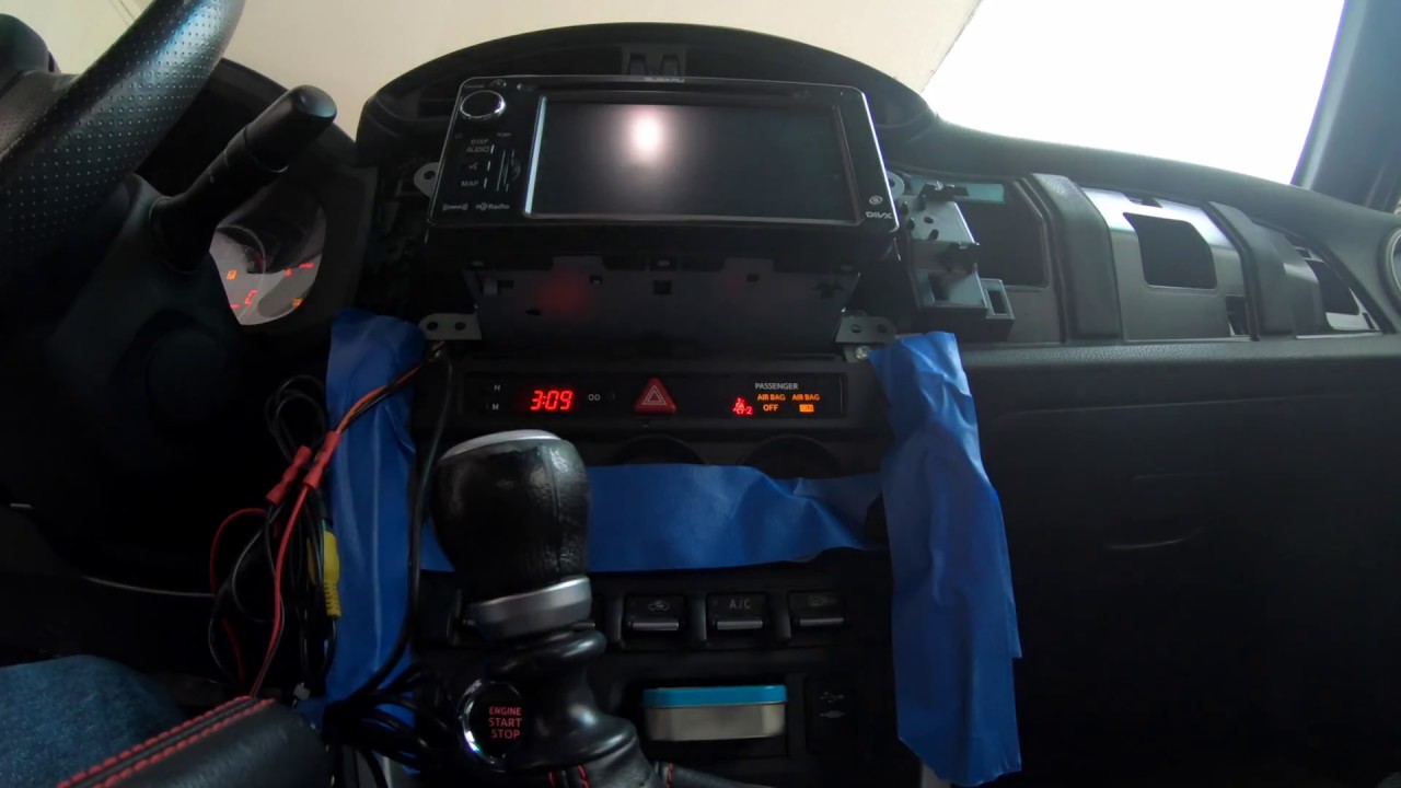 Reverse Camera Install on FRS/BRZ - YouTube