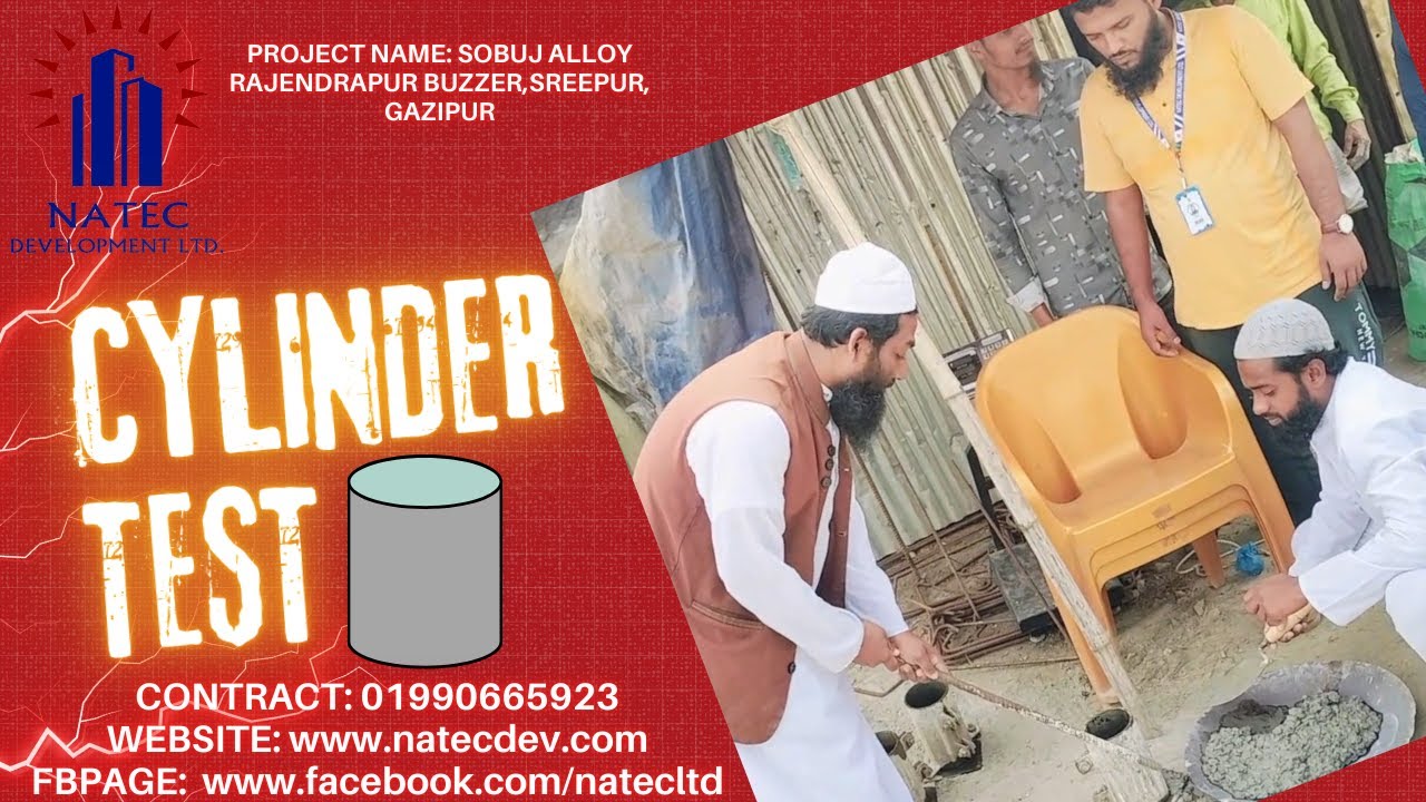 Glimpse of making concrete cylinder for testing. - YouTube
