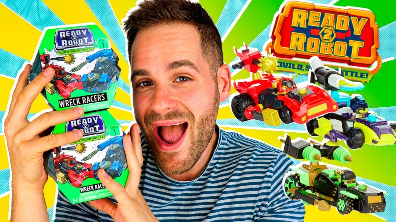 Ready 2 Robot Wreck Racers Series 1 UNBOXING 2 CAJAS SORPRESA en Pe ...