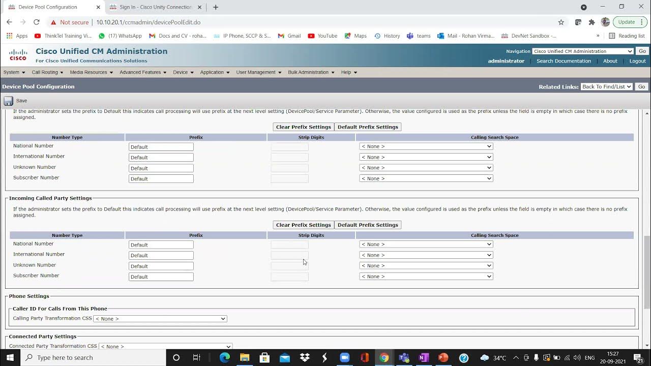 Lec -5 | CUCM and Unity Integration using SCCP - LAB - Hindi - YouTube