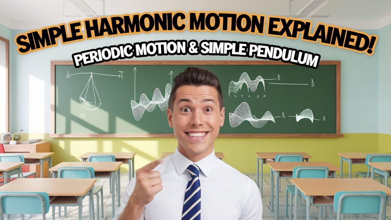 SIMPLE HARMONIC MOTION (SHM), PERIODIC MOTION & SIMPLE PENDULUM ...