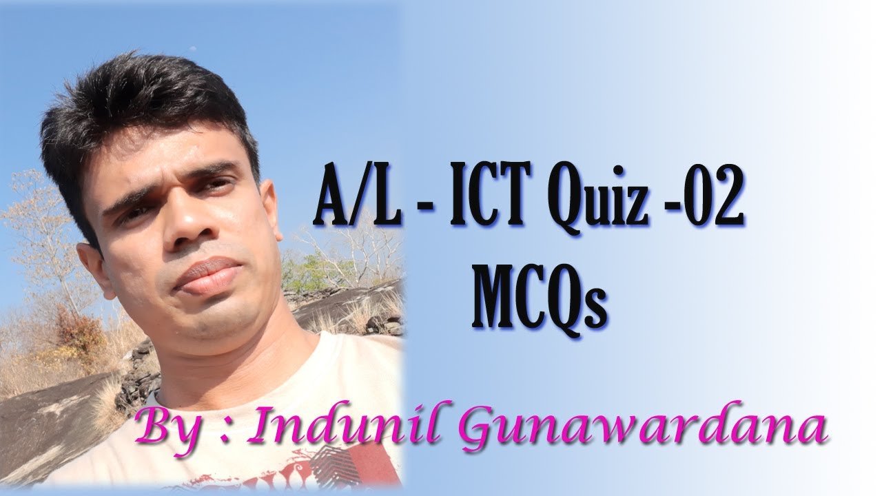 ICT Advanced Level - (MCQ) Quiz -02 :Discussion - YouTube