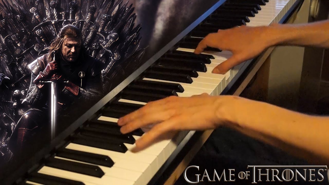 Game of Thrones: Theme (Piano) - YouTube