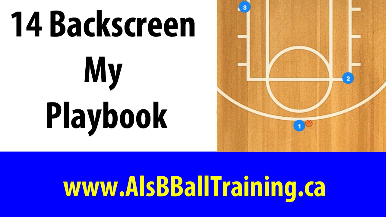 14 Backscreen Als Basketball Playbook - YouTube