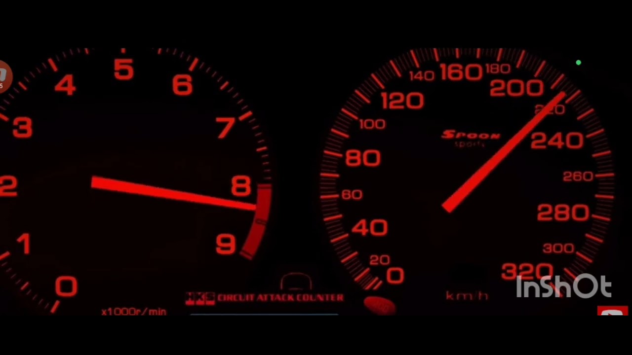 (0 to 300 km/h) in Assetto Corsa Speedometer - YouTube