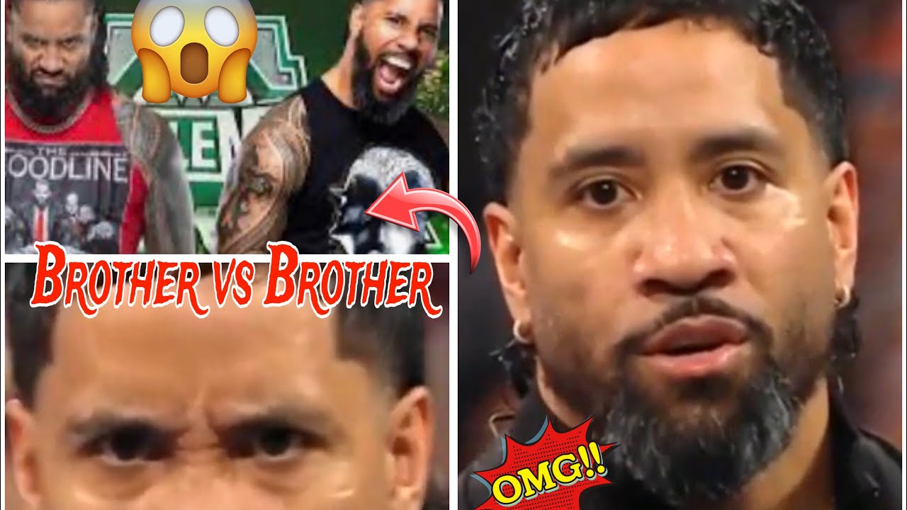 Brother vs Brother 👨 at wrestlemania 40 🤩😱😡#keepsupporting #wwe #raw # ...