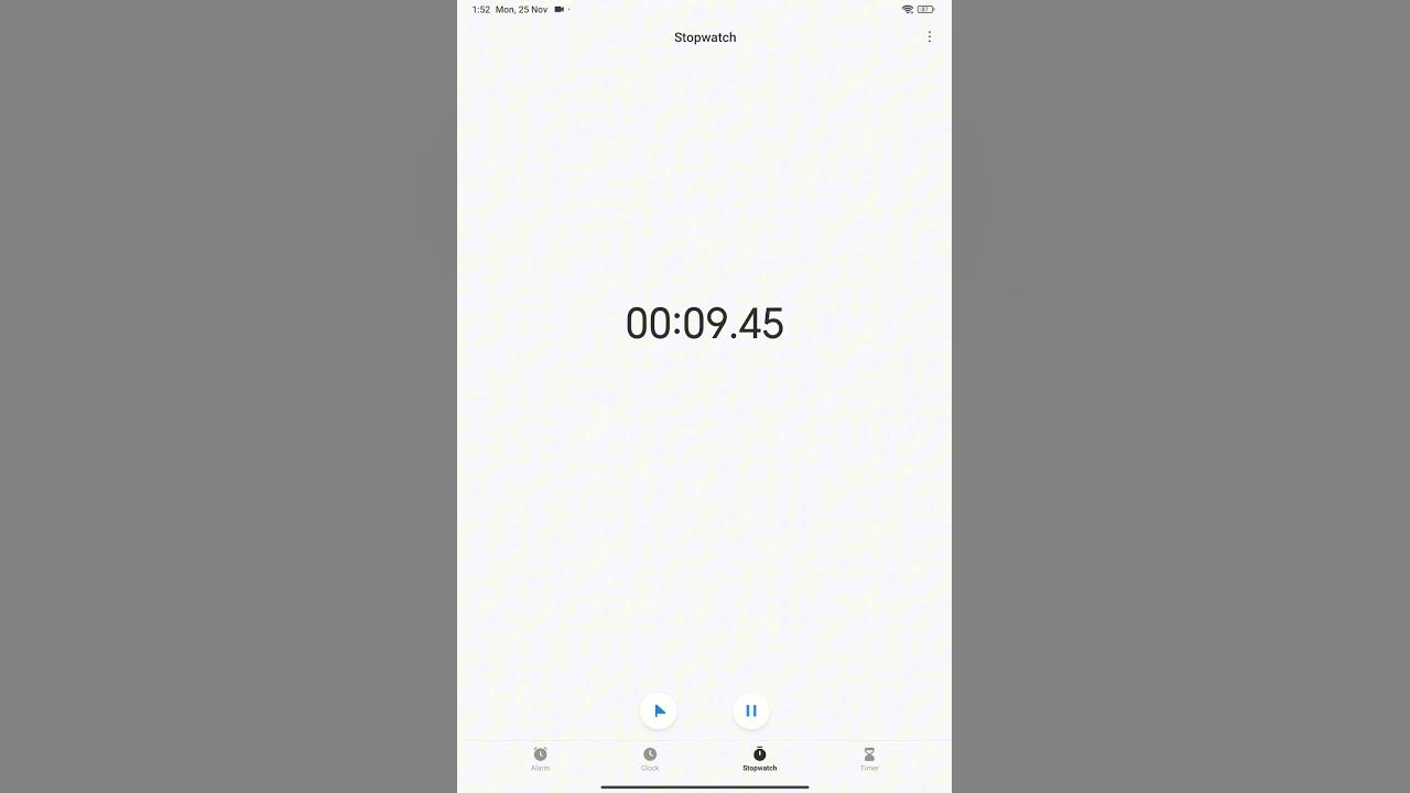 Stop the timer part 2 - YouTube